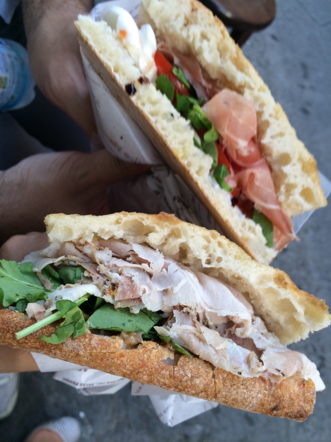 All'Antico Vinaio Wine and Sandwiches